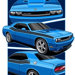 Digital Car Illustration, Custom Car Poster, Car Portrait, Car Art ...