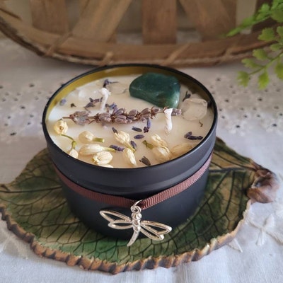 Moon Magic/moon Candle/intention Candle/witchy Candle/ritual Candle ...