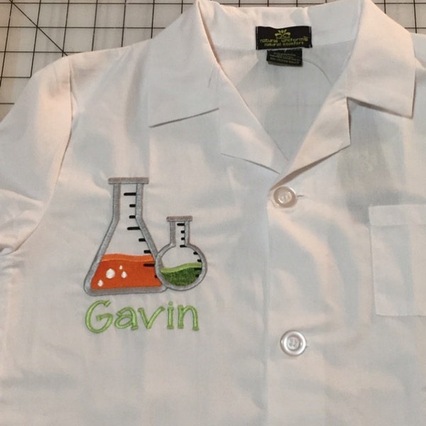 Beaker Applique Design Set. Beaker Embroidery Design. Science ...