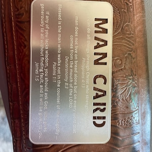 Man Card Individual Card - Etsy