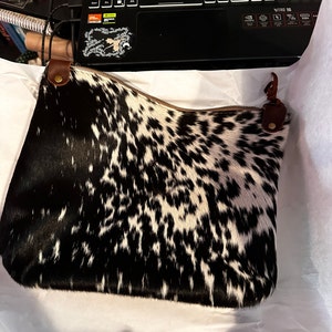 Cowhide Necklace Cowhide Jewelry Ready to Ship Handmade in North ...