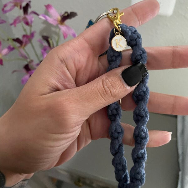 Macrame Diamond Pattern Keychain - Etsy