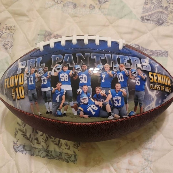 Custom Senior Football Gift - Personalized Football, Senior Night ...