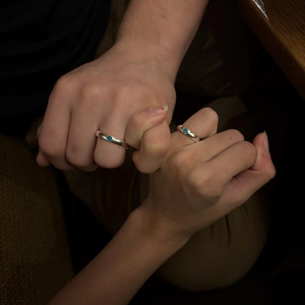 Jujutsu Kaisen Yuta Ring, Promise Ring, Lovers Ring, Anime Ring, Gift ...