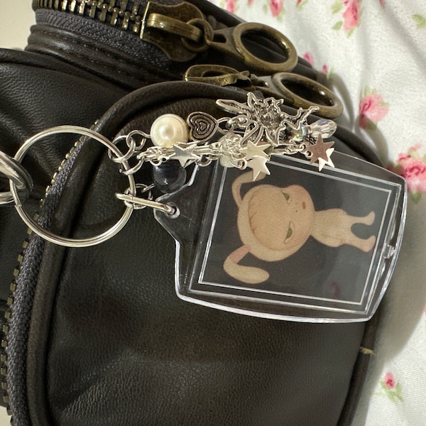 Aya Takano Inspired Keychain Y2K Handmade Beaded Keychain - Etsy