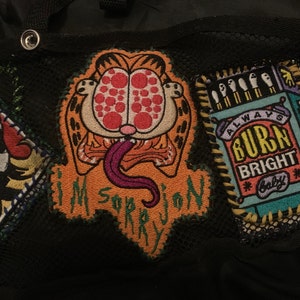 Burn Bright Matchbox Pocket Patch Matchbox Embroidered Iron on Patches ...