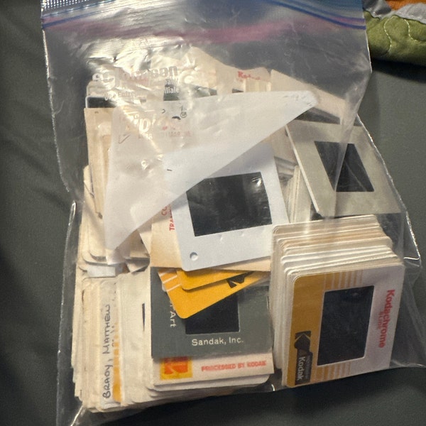 Lot of 200 35mm Vintage Color Photo Slides 1960’s - 1990’s, Kodak, Film ...