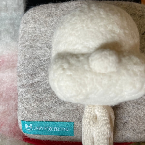100% Natural Wool Needle Felting Mat, Pure Wool, Pad, Eco-friendly ...