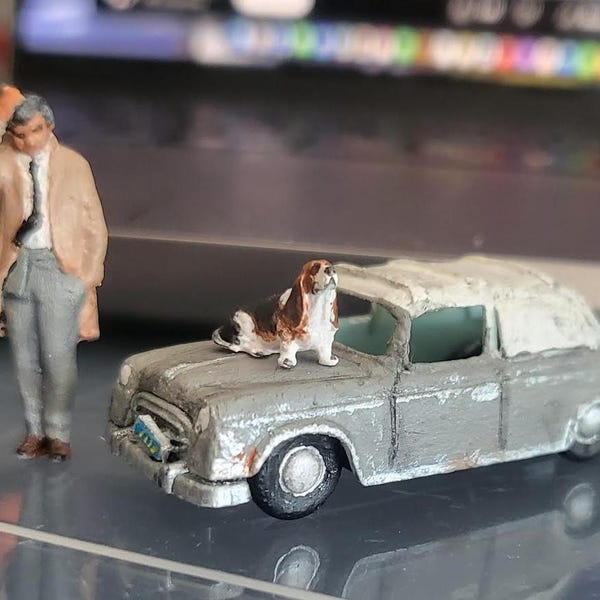1:64 Miniature Human Figures Resin / Unpainted Great for Dioramas Hot ...