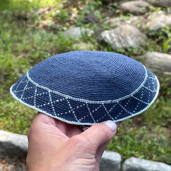 Kippaco Hand Knitted Yarmulke, Knitted Kippah Hat 15.2 Cm/6 Inc 114 ...