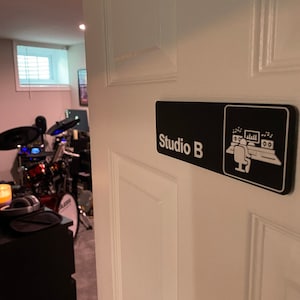Personalized: Music Recording Studio Sign Producer Plaque - Etsy