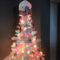 Chef Hat Christmas Tree Topper: Peppermint Bakery Theme - Etsy UK