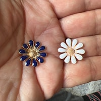 Vintage Handmade Mini Round Metal Rhinestone Button Alloy - Etsy