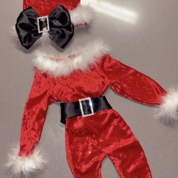Santa Hat Sewing Pattern, Christmas Velvet Cap (PDF Pattern) - Etsy
