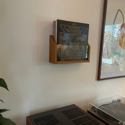 Vinyl Record Storage Vinyl Records Shelf Desk Vinyl Record Storage Wall ...