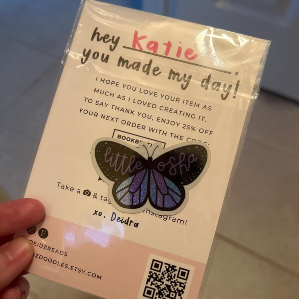 Little Osha Butterfly Sticker, Quicksilver Callie Hart Sticker, Saeris ...