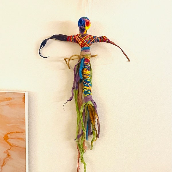 Protection Doll, Hand Crafted, Altar Figurine, Art Doll, Poppet, Spirit ...