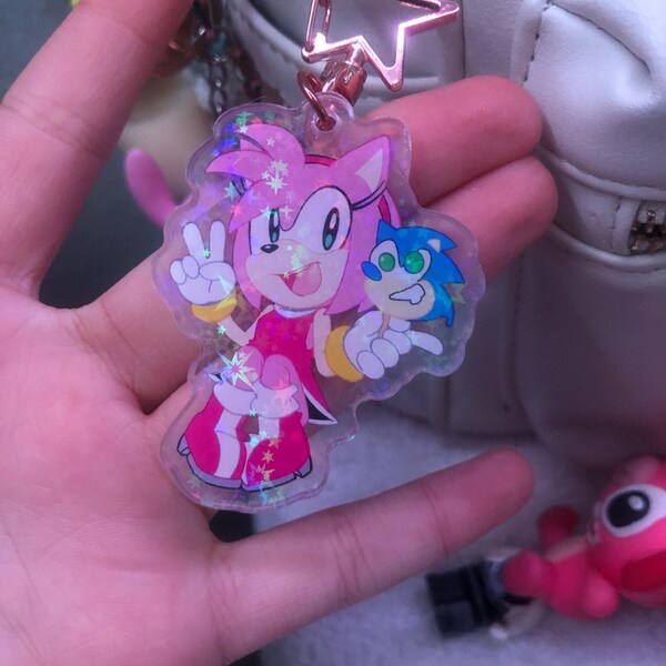 Cute Chibi Sonic Charms Favorite Foods Team Resistance Keychains - Etsy