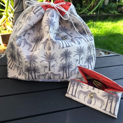 Sewing Pattern: Box Style Notions Case. PDF Download - Etsy