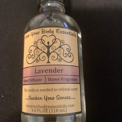 Natural Reed Diffuser Lavender Diffuser Oil Essential Oil Diffuser ...