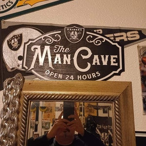 Chicago Bears Man Cave Sign | Etsy