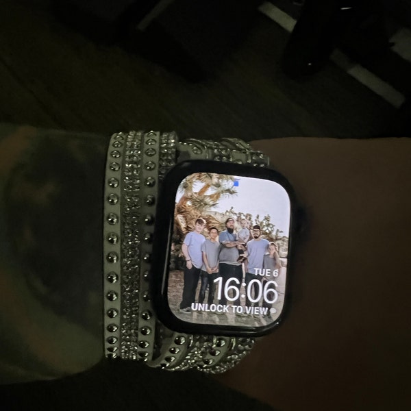 Mixed Metal Stainless Steel Apple Watch Band and Bracelet Stack by ...