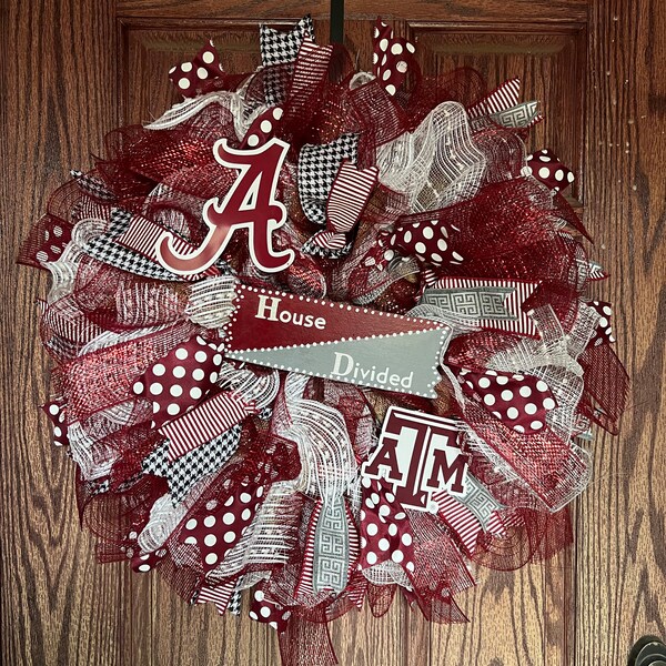 Large Burlap Wreath Notre Dame Wreath Notre Dame Fighting Irish Wreath ...