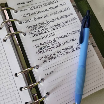 TN Standard Size TOP Tabbed Covers Kit Die Cutting Files Svg, Png Diy ...