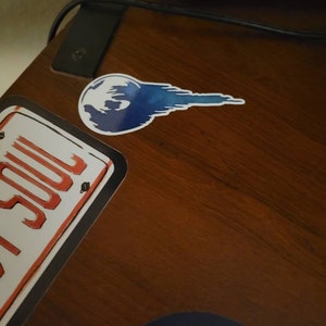 FF7 Meteor Car Decal Cloud Sephiroth Final Fantasy 7 Car Decal Ff7 ...