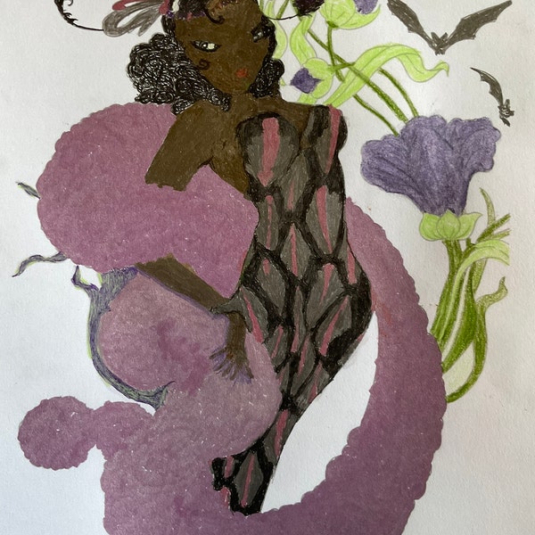 Coloring Page // AQUARIUS - Etsy