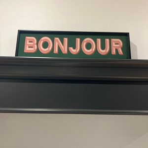 Applause Framed Metal Print Applause Frame Retro Metal - Etsy UK