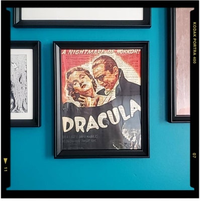 Dracula 1931 Movie Poster Bela Lugosi Vampire Bram Stoker Universal ...
