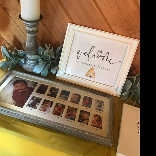 BEE |WELCOME Sign |bee-day |bee Party Sign |1st Birthday |kids Birthday ...