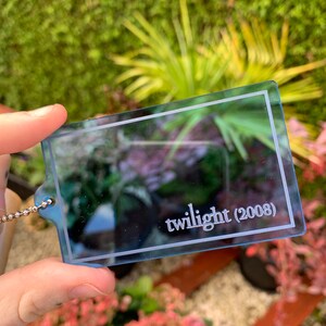 The Original Twilight Blue Filter Keychain - Etsy