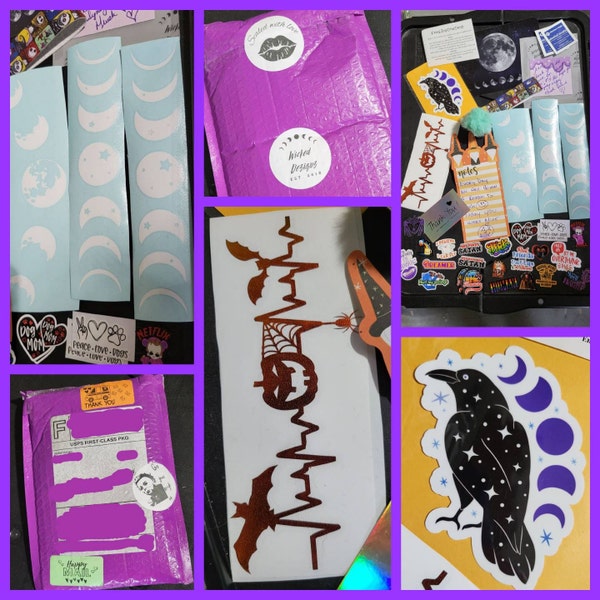 Ladies of Horror Vinyl Stickers, Halloween Spooky Ladies, Horror Queens ...