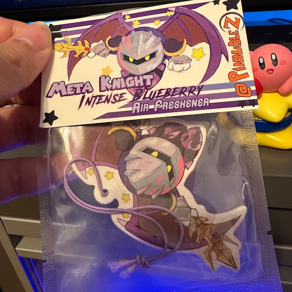 Meta Knight - Intense Blueberry - Air Freshener - Etsy
