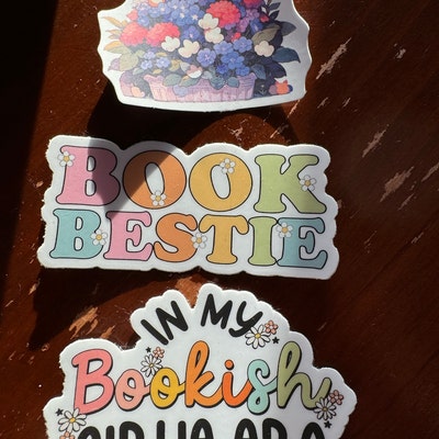 I Work Hard so I Can Support My Book Addiction Sticker, Reading Sticker ...