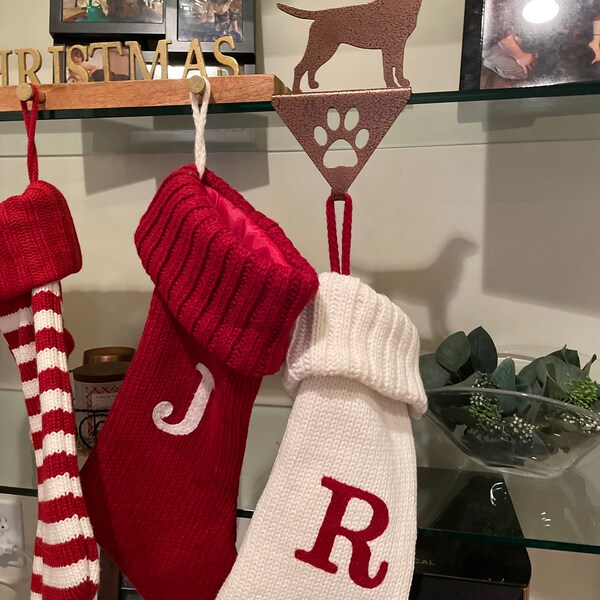 Labrador Christmas Stocking Holder - Etsy