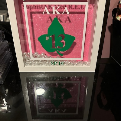 Personalized AKA Shadow Box - Etsy