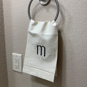 Monogrammed Mug Rug Embroidered Mug Rug Floral Mug Rug - Etsy