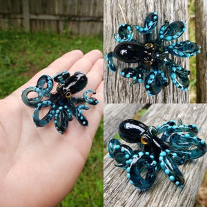Art Glass Octopus Glass Octopus Octopus Art octopus Decor - Etsy