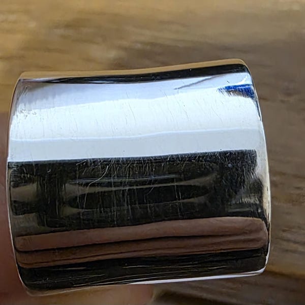 Sterling Silver Heart Dangle Charm Ring Love Ring for Her Silver ...