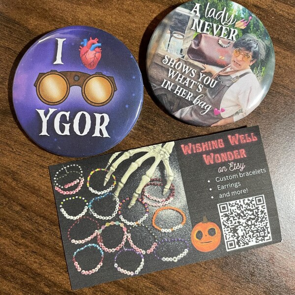 Ygor Darkmoor Diva Button Pack - Epic Universe, Darkmoor, Trading and ...