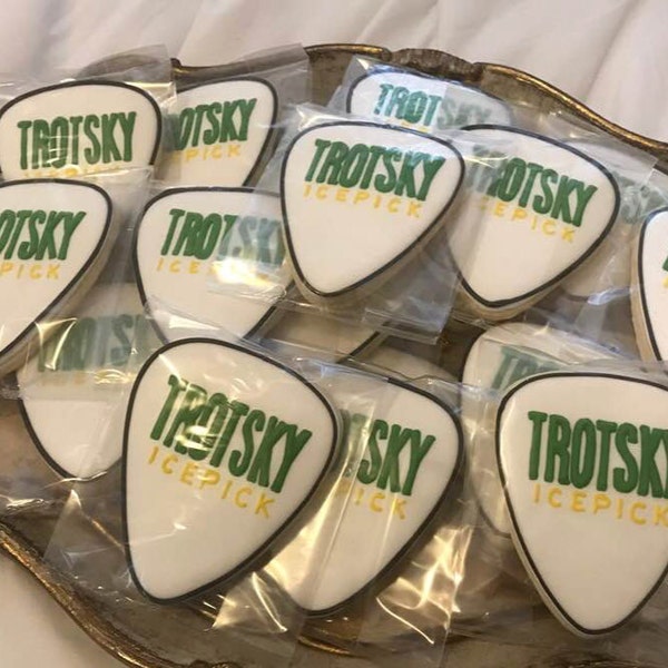 Guitar Pick Sugar Cookies - Etsy