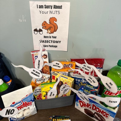 Sperm Cut Out Template Vasectomy Card for Care Package - Etsy