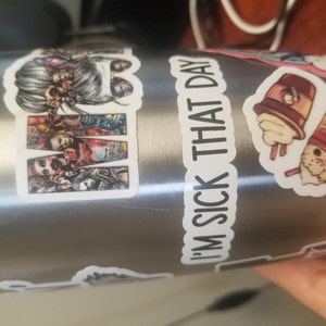 I'm Sick That Day Sticker Funny Sticker, Sarcastic Laptop Decals ...