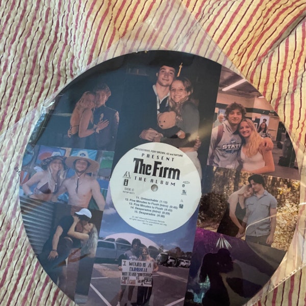 Friends TV Show Vinyl Record Photo Collage - Vintage Record - Vinyl ...