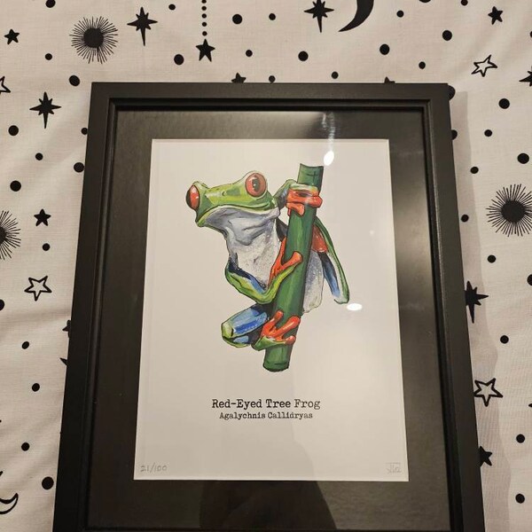 Edvard Munch's the Scream Hawkmoth Painting Print 6x8 | Framed ...