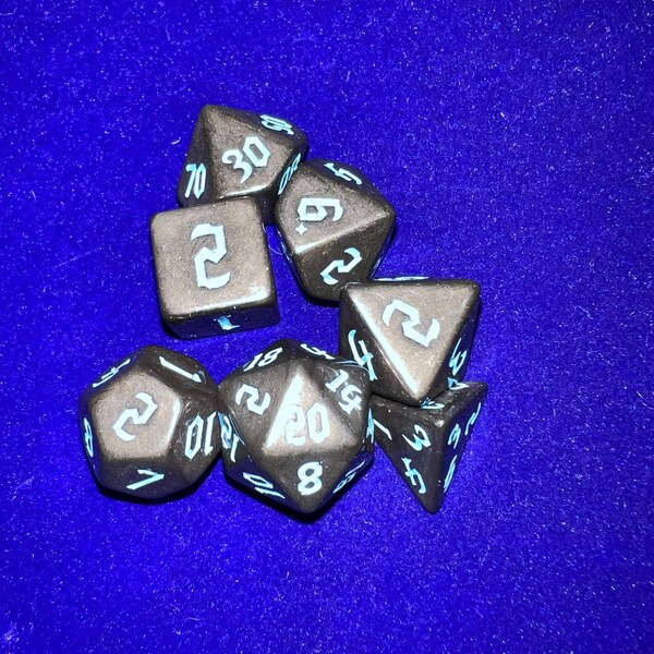 Lotus and Koi Giant D20, Flower and Fish Dice for Dungeons and Dragons ...