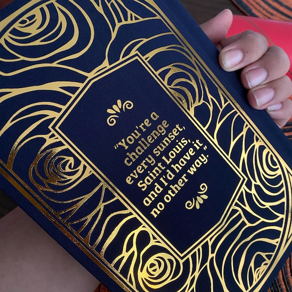 Custom Book Rebind | Handmade Hardcover Binding With Foil Design ...